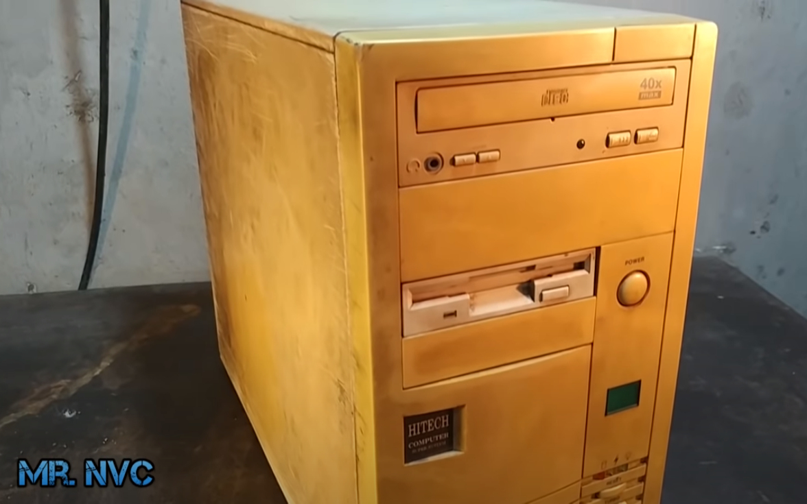 外国垃圾佬 23年前的老电脑翻新重建，也许能跑win95，23 Year old PC Restoration - Does it run ...