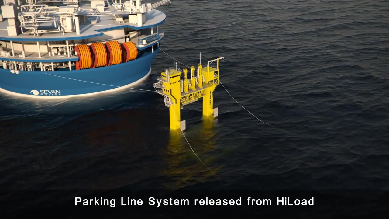 【油管-FPSO-LNG】Sevan FLNG_ Offloading with HiLoad_哔哩哔哩 (゜-゜)つロ 干杯~-bilibili