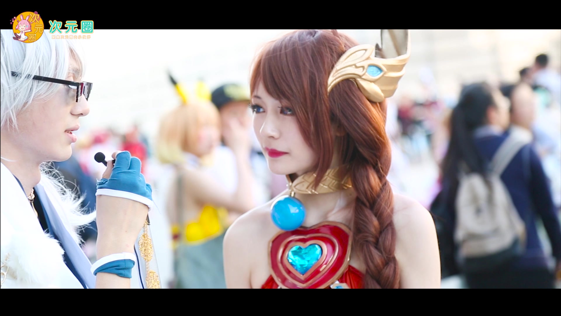 【次元圈】上海CP20“采访环节”人数最多的漫展宣传片，这事情真搞大了！魔都Comicup同人祭4月30日day1上海漫展coserplay - 视频下载 Video Downloader
