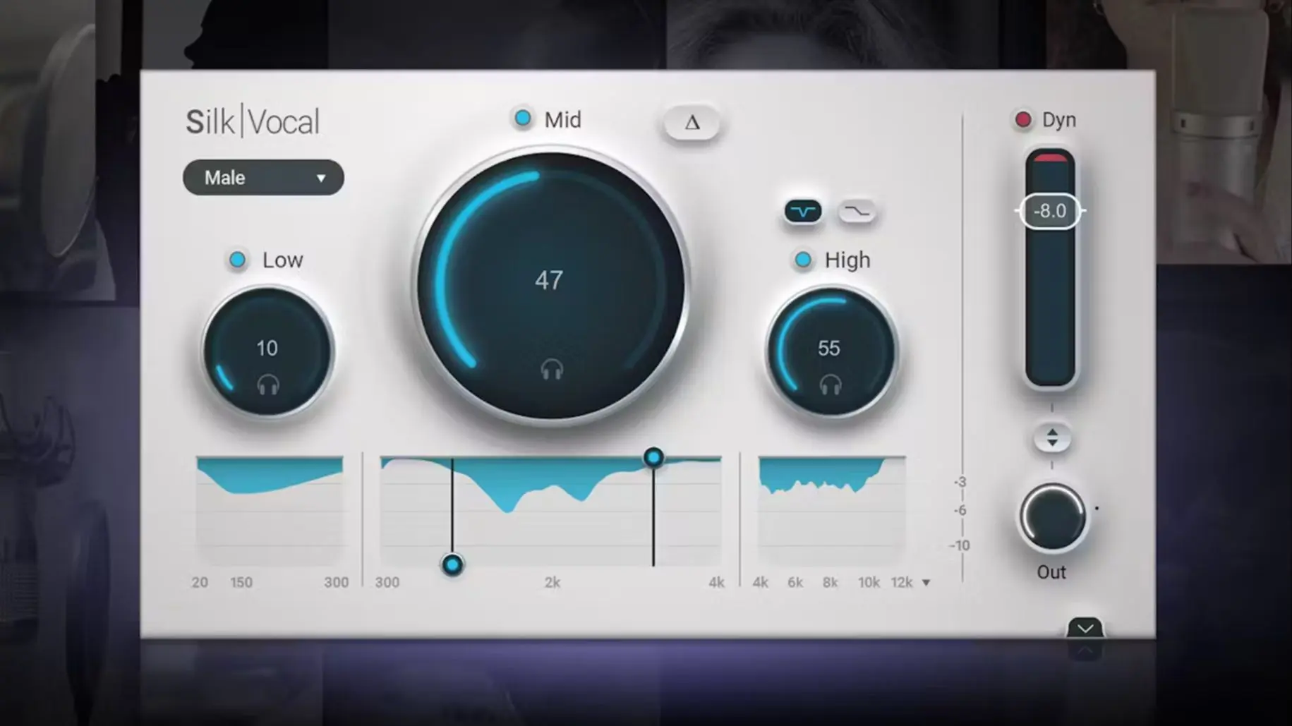 人声智能EQ插件Waves Silk Vocal_哔哩哔哩_bilibili