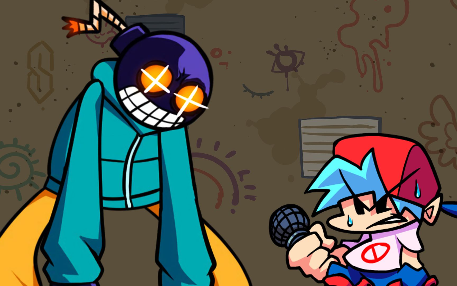 Whitty这是在伤心……还是害怕…FNF模组vs Unexpected Whitty Psych Port