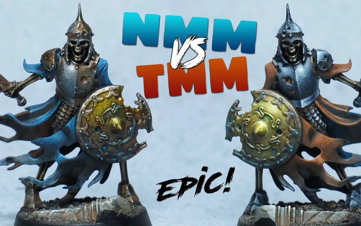 【Trovarion Miniatures】微缩模型NMM vs TMM_哔哩哔哩_bilibili