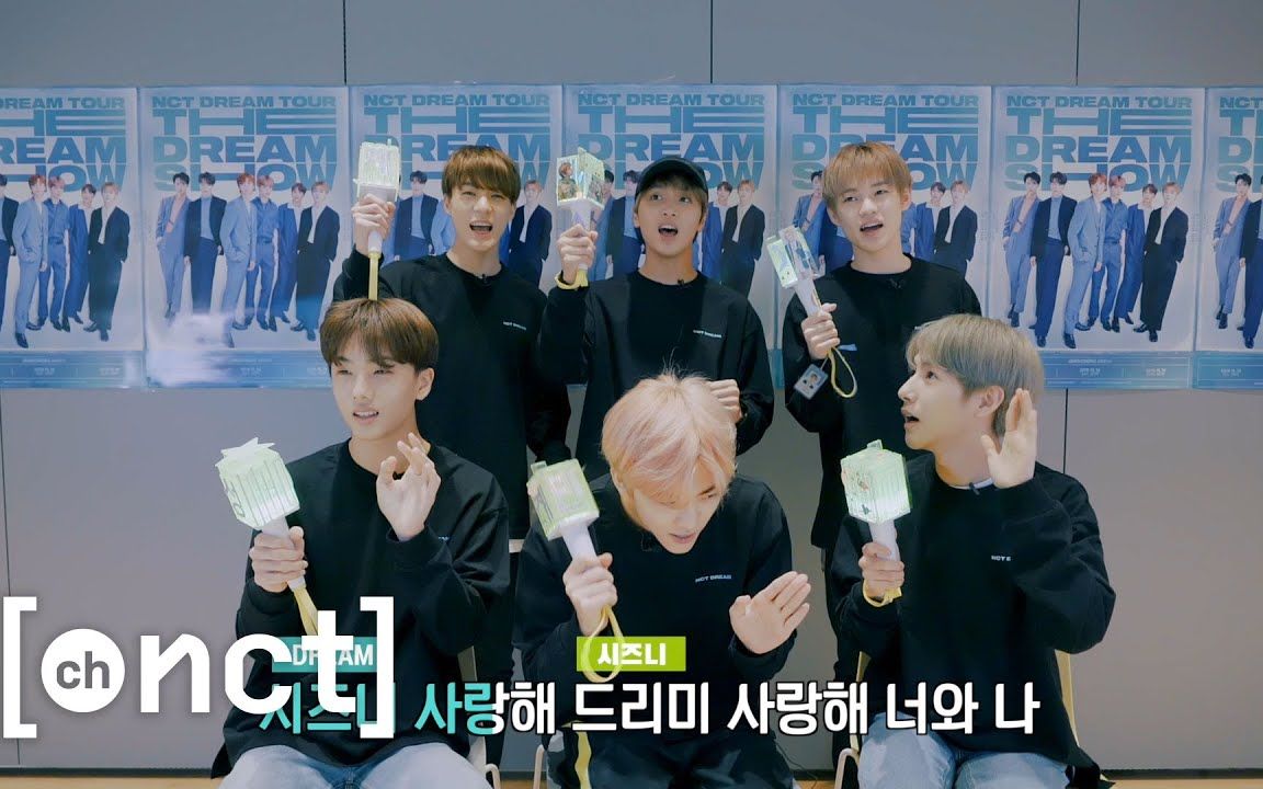 【新文化技术研究所】THE DREAM SHOW Beautiful Time 应援法 (Song by. NCT DREAM)（空耳版中字 ...