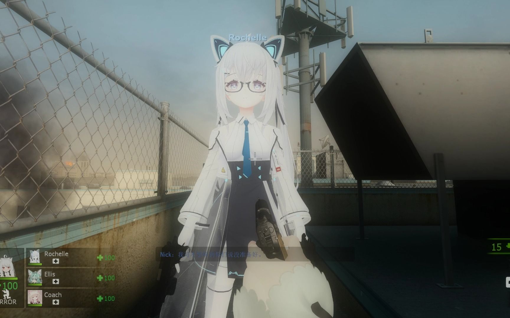 【求生之路2MOD展示/vrc模型/Rusk】Rusk替换Ellis