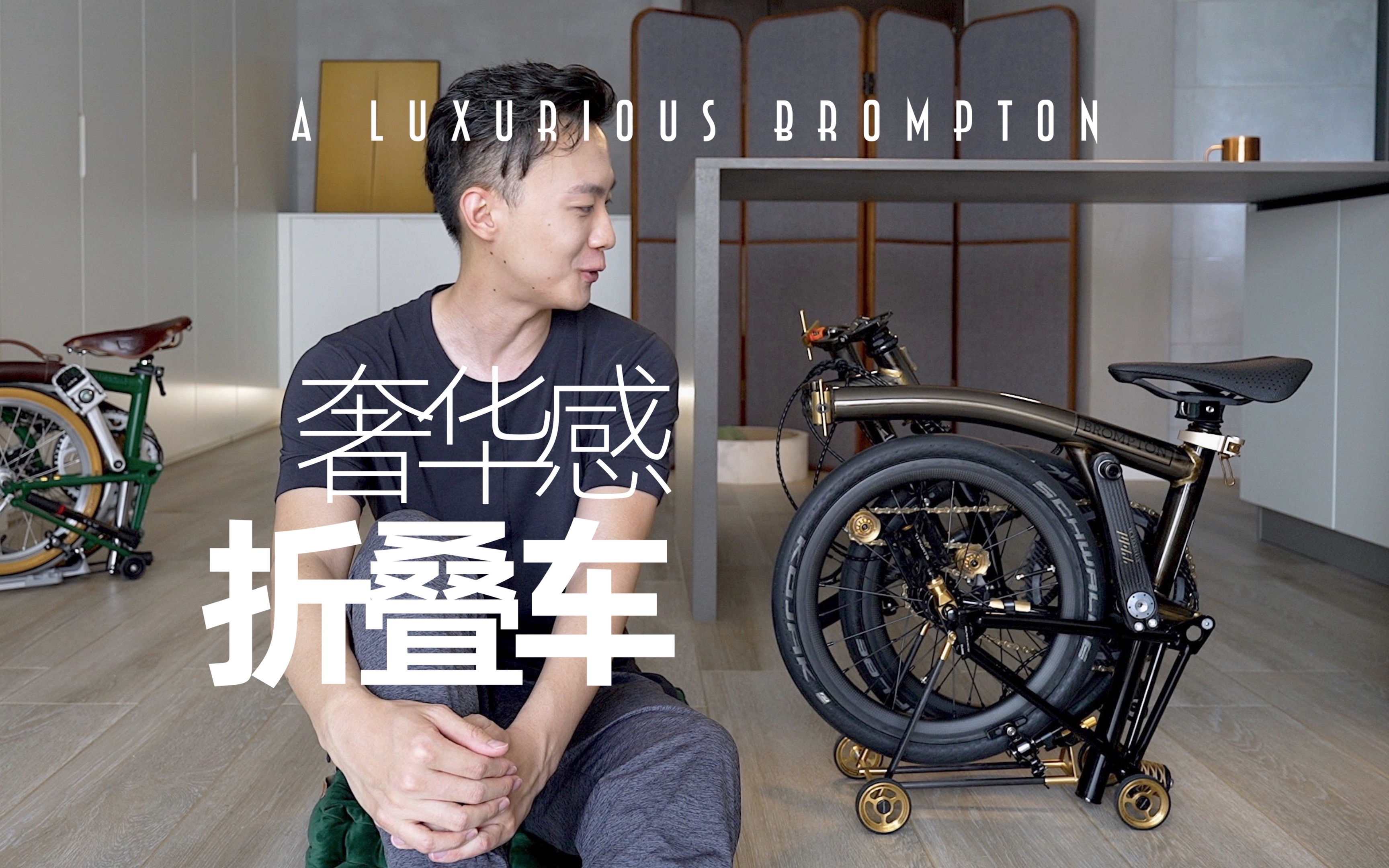 【升级小布】加装后货架和小轮子 Brompton