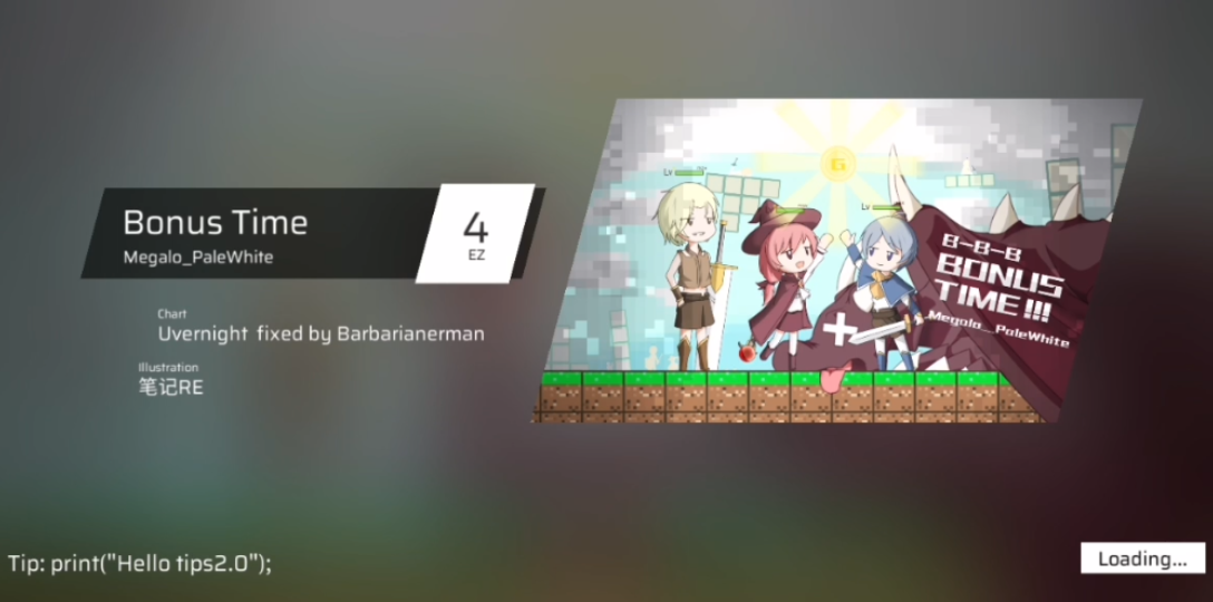 【Phigros】Bonus Time(EZ)_哔哩哔哩_bilibili
