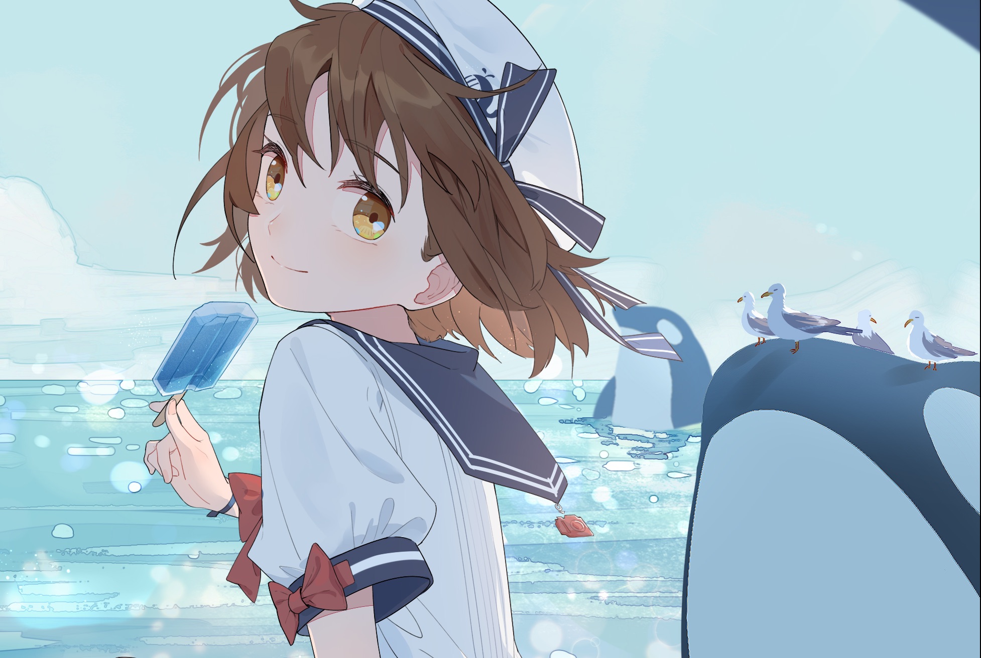 hanser专辑曲《夏海安全指南》live2d动画pv-hanser-hanser-哔哩哔哩视频