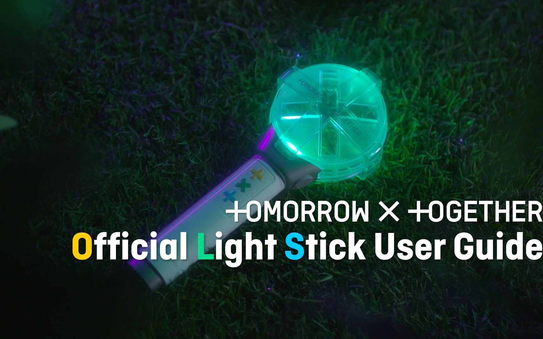 TXT Official Light Stick User Guide (官方应援棒使用指南)-TXT_OFFICIAL-TXT ...