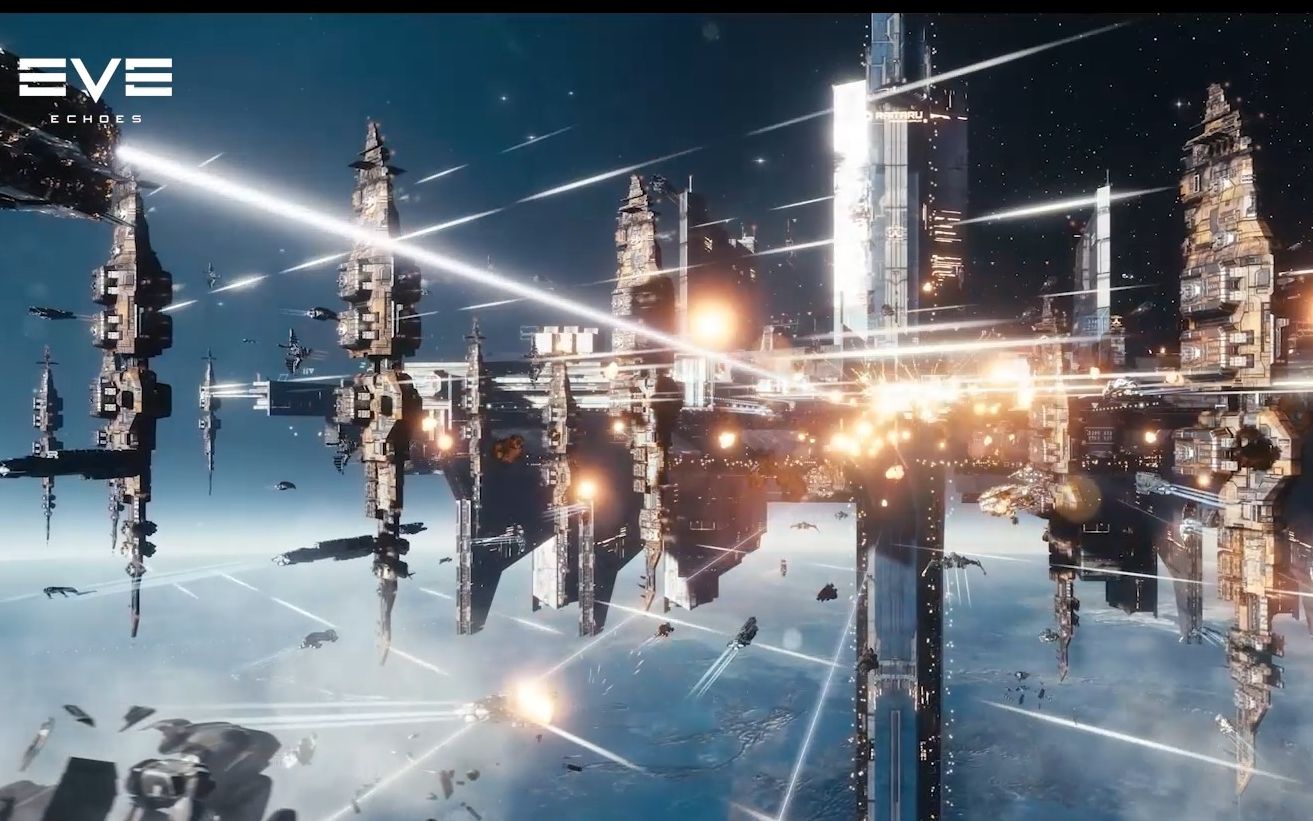 【EVE手游】两周年主题曲「Beyond The Sky」_哔哩哔哩bilibili_星战前夜