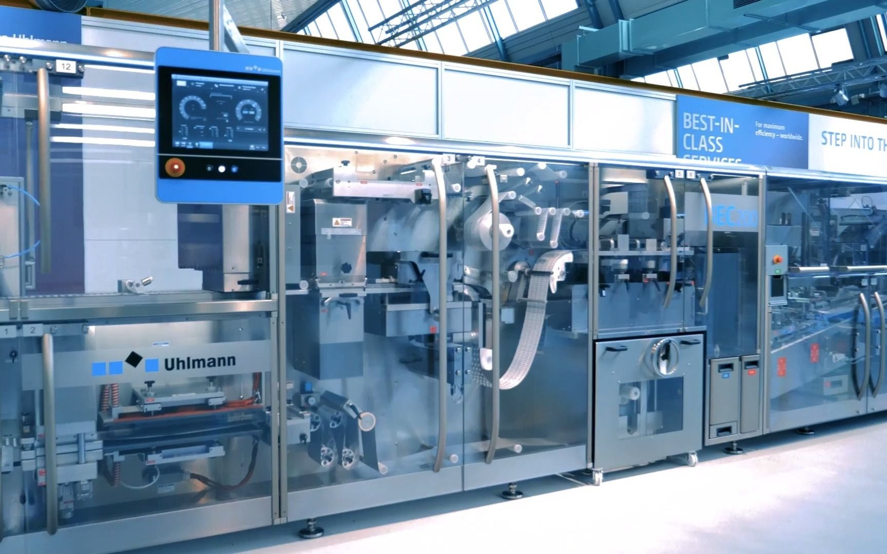 Uhlmann Bottle line IBC 240 乌曼IBC 240 瓶包装线