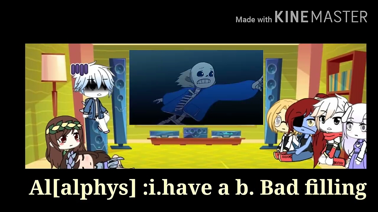 Undertale react to echo/get know gaster_哔哩哔哩_bilibili