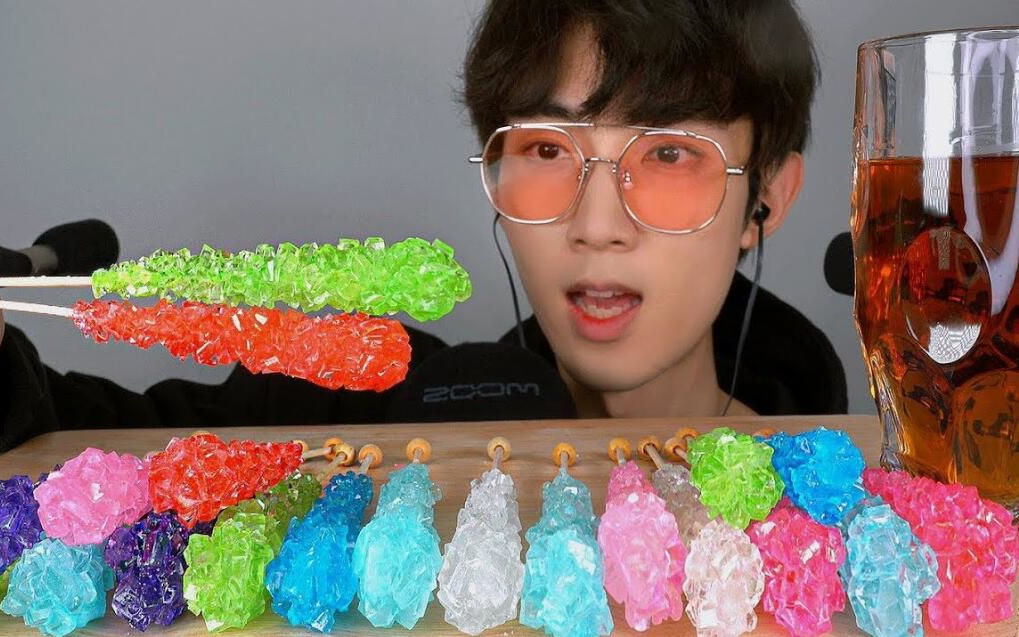 【JaeYeol ASMR】敲叽好看亮晶晶哒宝石糖果耶w~(*╹ ╹*)_哔哩哔哩 (゜-゜)つロ 干杯~-bilibili