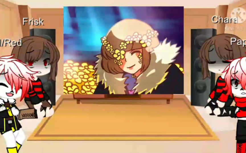 Underfell reacts to Flowerfell Secret Garden_哔哩哔哩_bilibili