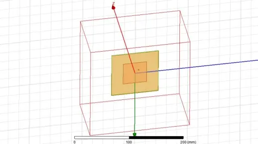 HFSS小白，利用HFSS15对单个探针的圆极化天线进行仿真_哔哩哔哩_bilibili