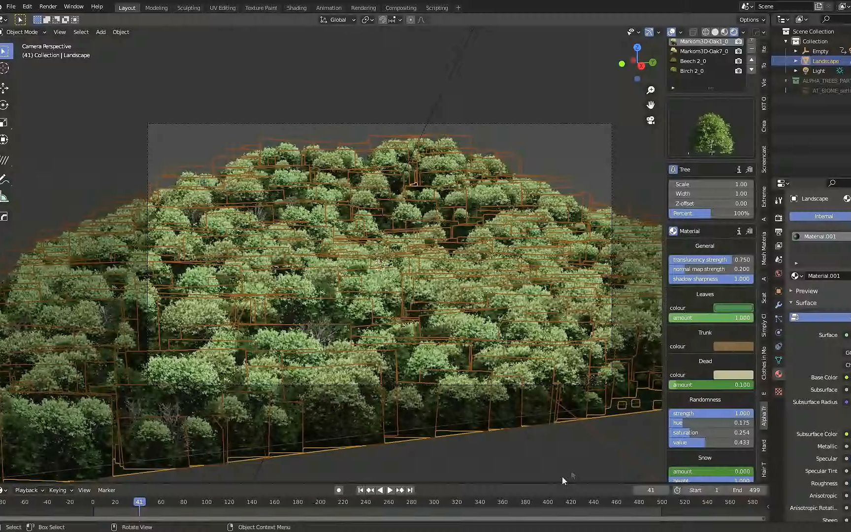 Blender植物插件Alpha Trees教程_哔哩哔哩_bilibili
