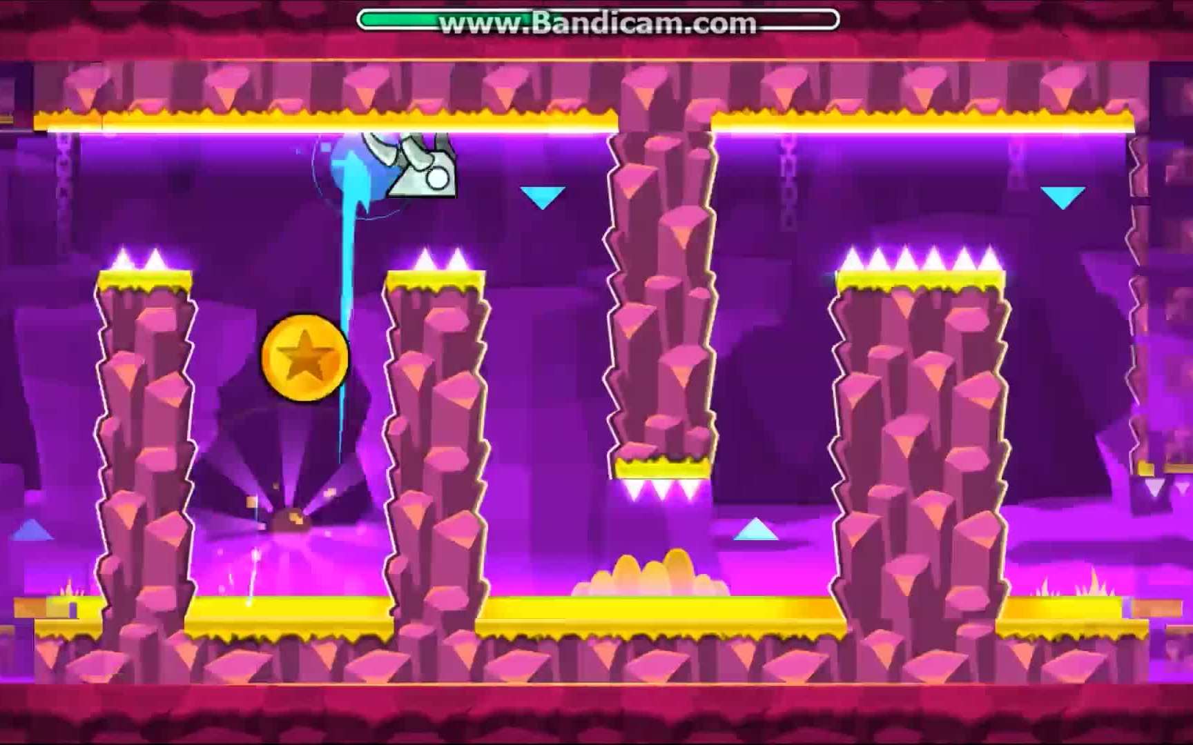 [Geometry Dash] 几何冲刺 最后一关（FingerDash）_哔哩哔哩 (゜-゜)つロ 干杯~-bilibili