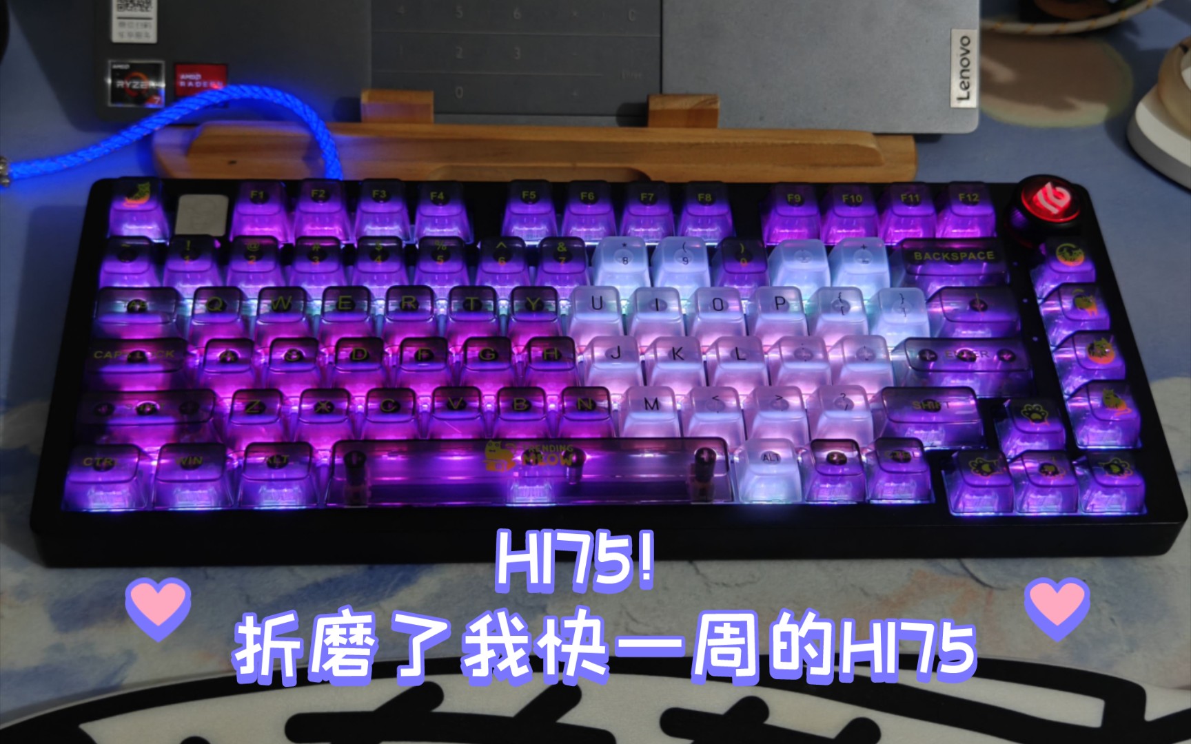 LEOBOG HI75|首发! 上手体验+拆解+打字音，超详细拆解 含旋钮拆解方法