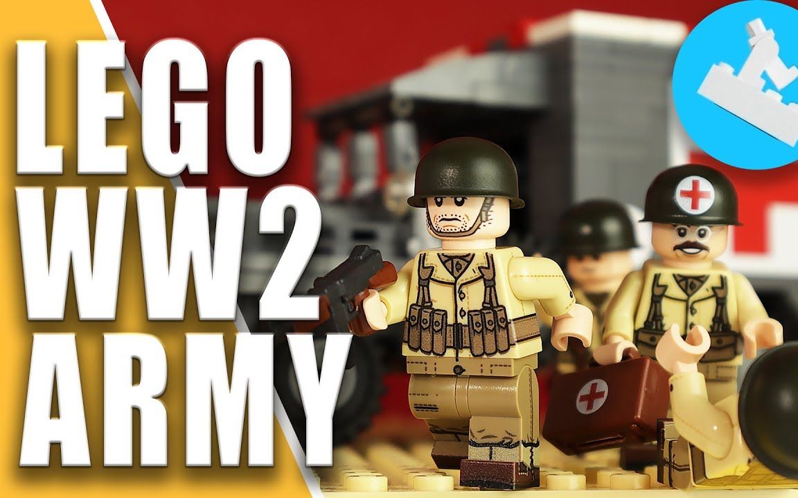 【乐高第三方人仔】MY LEGO WW2 Army Collection 2019 + Giveaway（BrickMove）_哔哩哔哩 ...