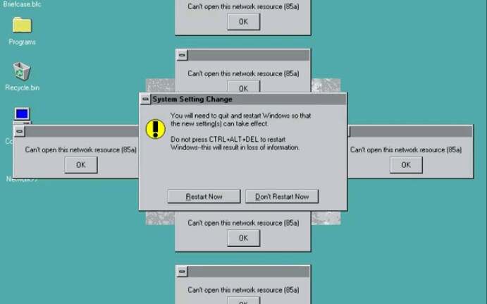 Windows Chicago Crazy Error Ⅴ1！_哔哩哔哩_bilibili