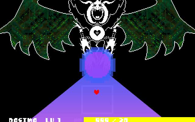 【UNDERTALE】如果你硬要用debug变999血抗中二羊的冲击波....._哔哩哔哩_bilibili