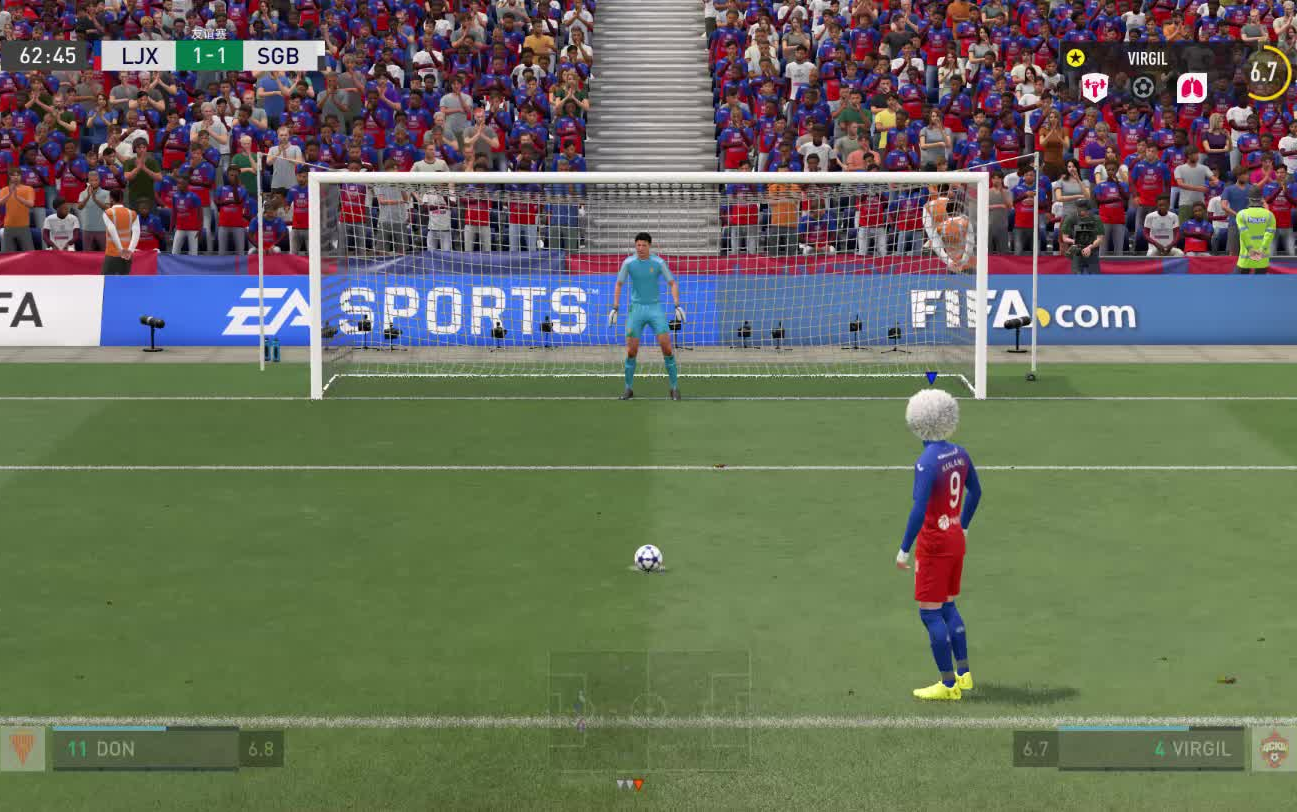 [比赛录像] FIFA22 PC职业俱乐部模式第一届联赛 第九轮 FF vs SGB