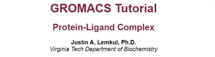 GROMACS 教程：蛋白配体复合物（三）定义盒子、添加溶剂和离子、能量最小化 - 哔哩哔哩