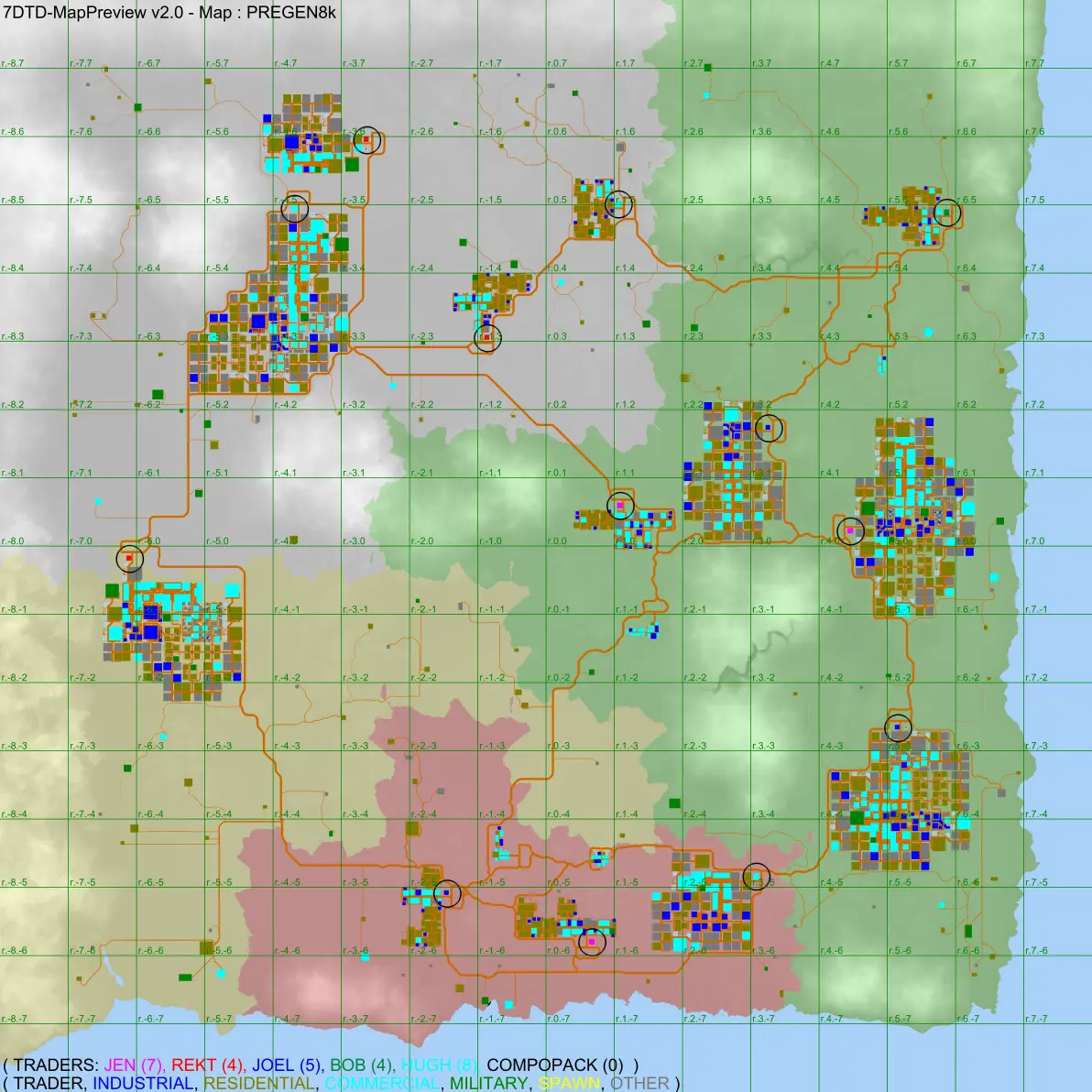 A20地图详解（二）——带标记全地图 - 哔哩哔哩